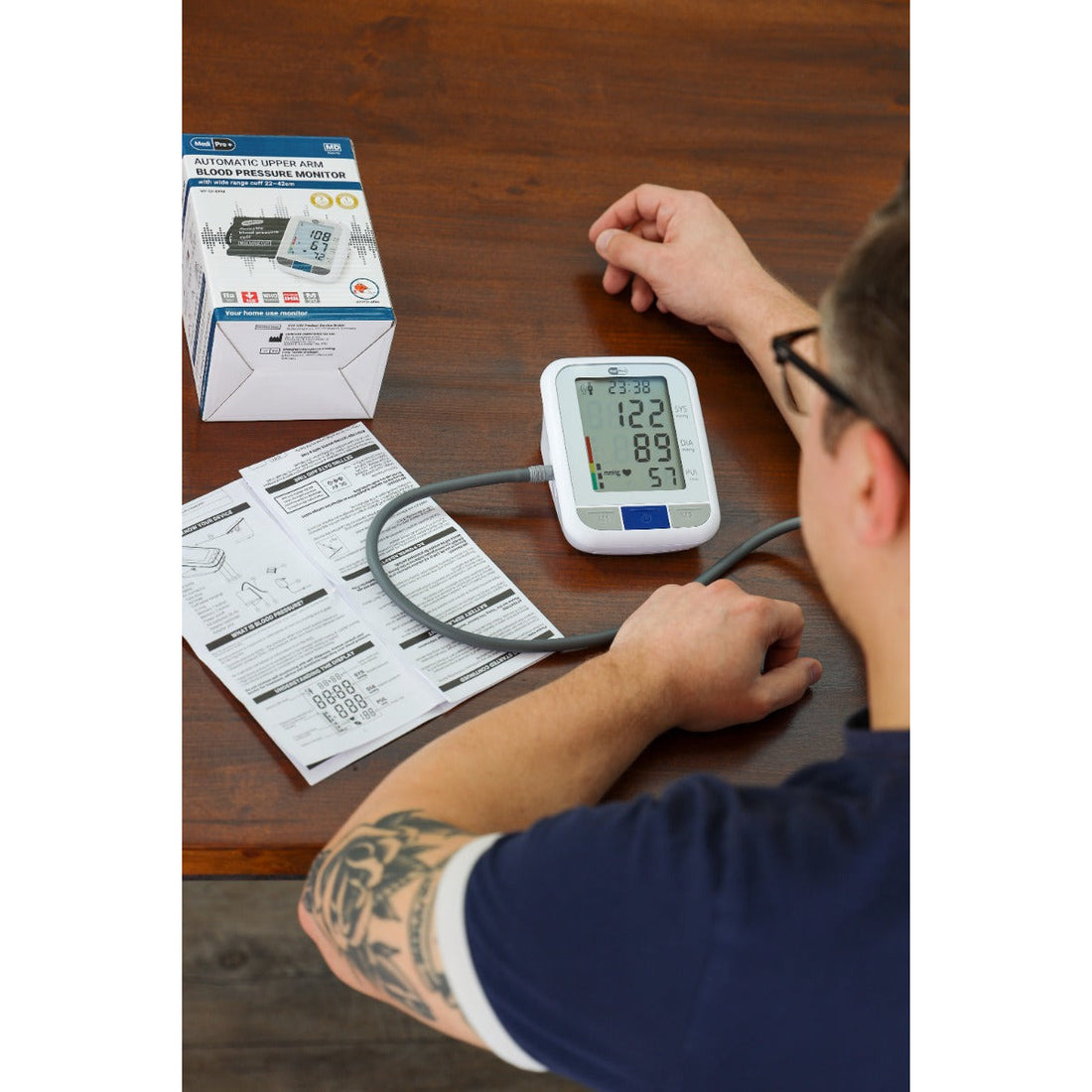 Blood Pressure Monitor - Upper Arm Device for Home Use PENDING