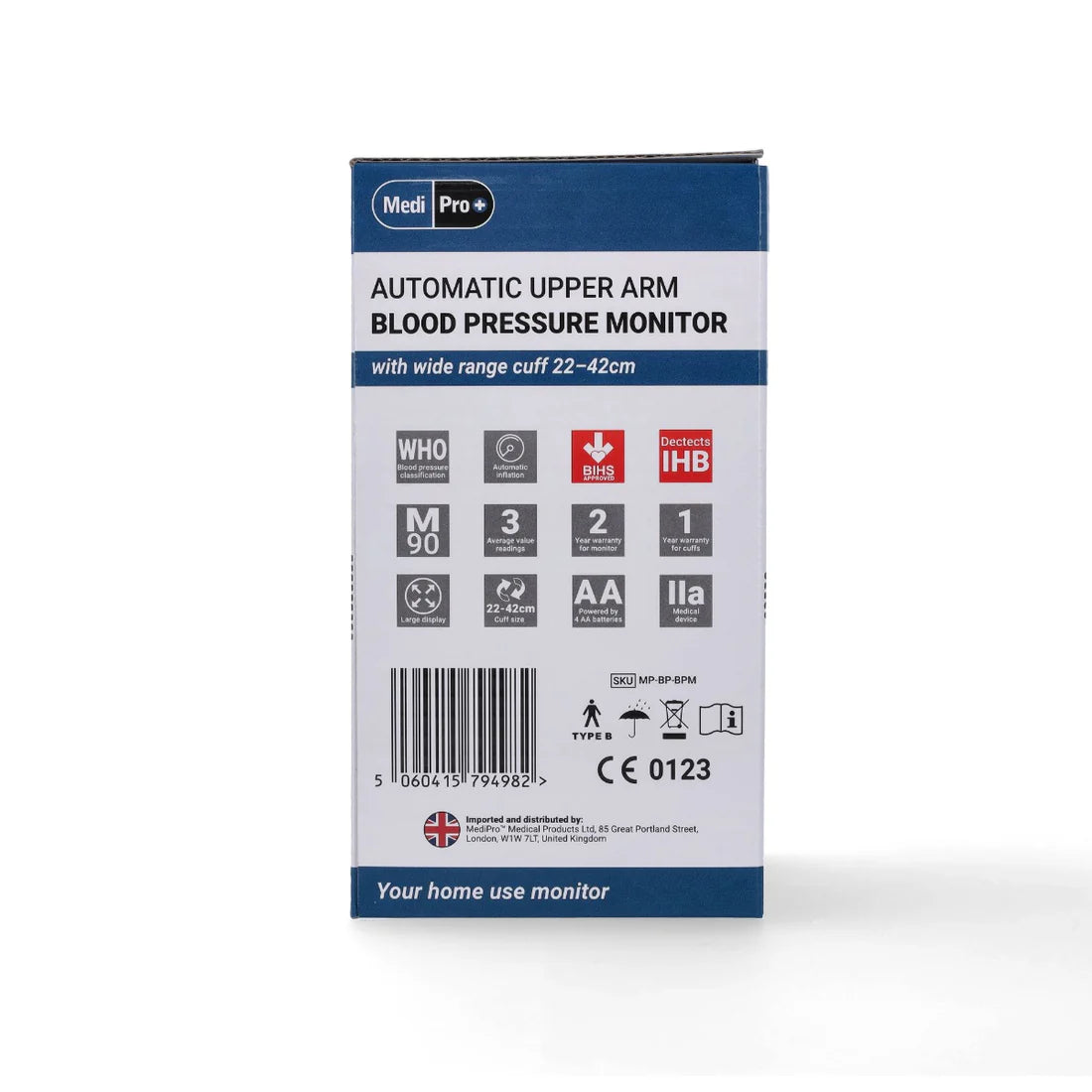 Blood Pressure Monitor - Upper Arm Device for Home Use PENDING